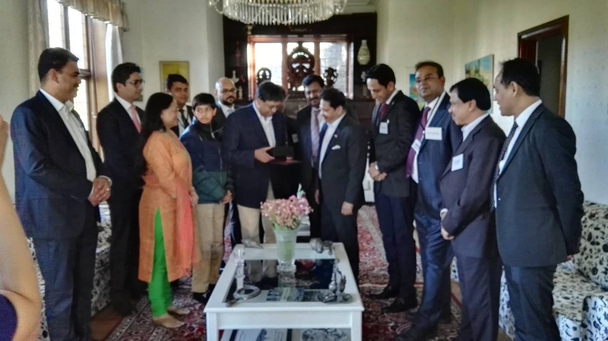 Head of Indian Delegation, Dr Rajiv Modi, CMD, Cadila Pharmaceuticals ...